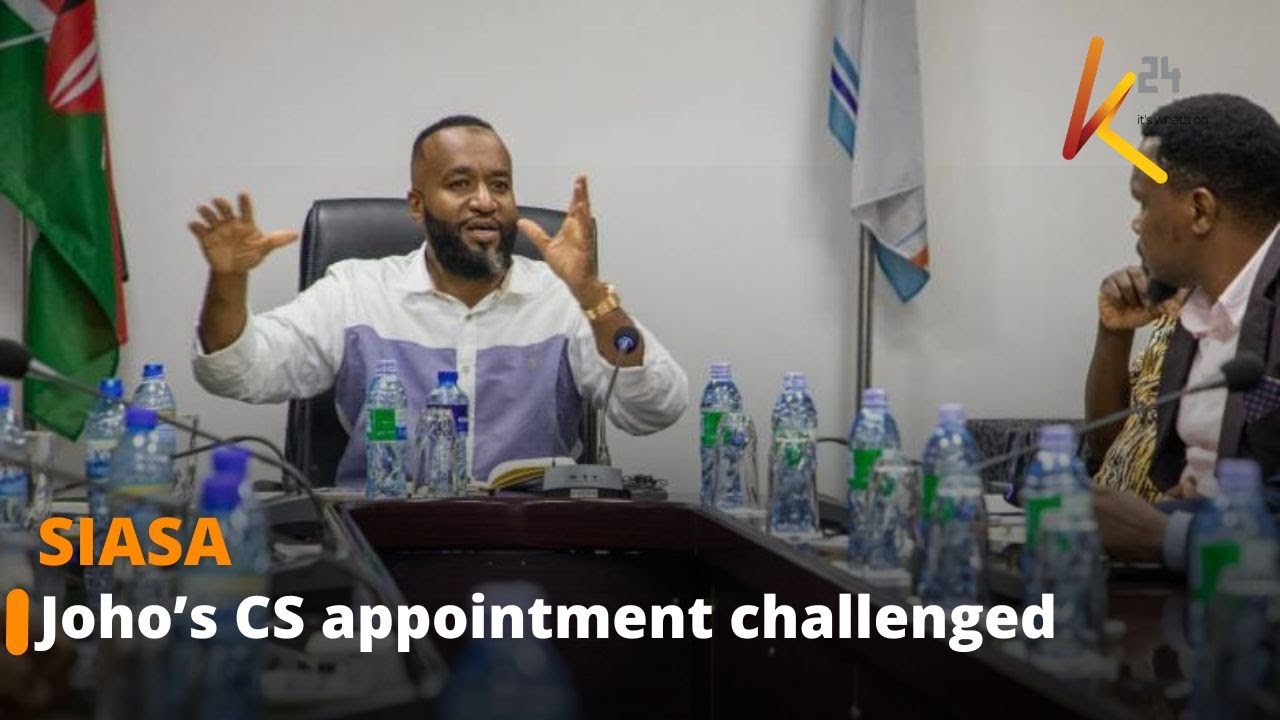 Hassan Joho's appointment as CS challenged in court - YouTube