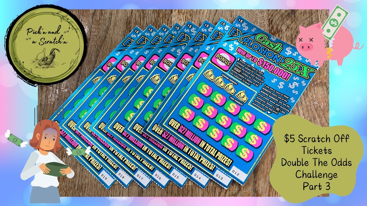 Cash Explosion 25X - Part 3 - $5 Ohio Lottery Scratch Off Tickets ...