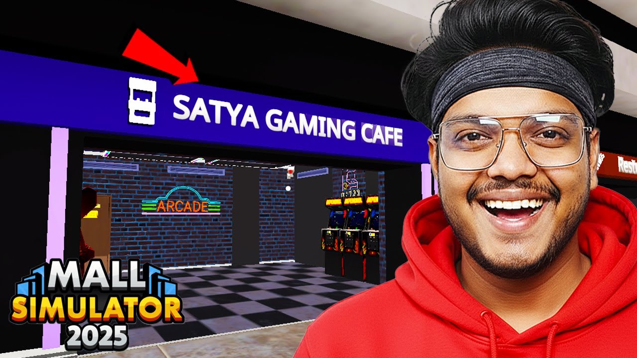 I OPEN AN ARCADE SHOP | Mall Simulator #9 - YouTube