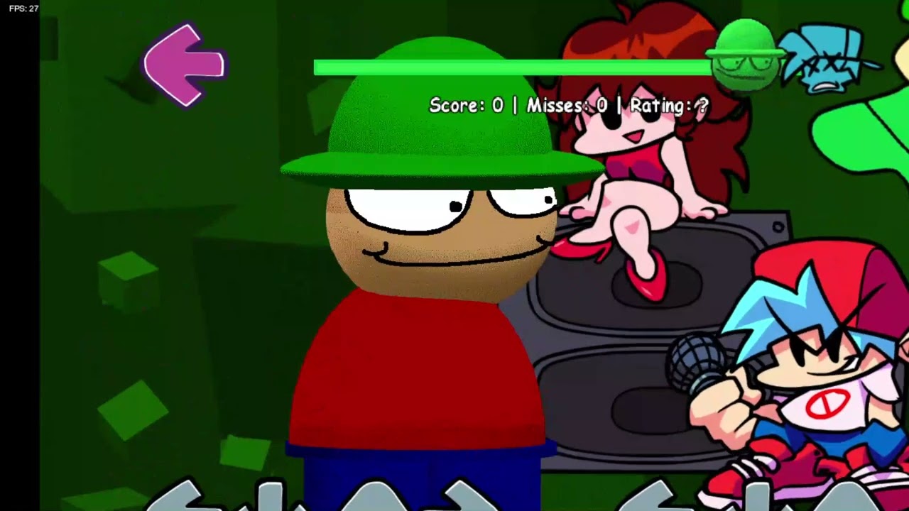 FNF Dave And Bambi Cheating But Xbox Gamer (Calamity Bad Omen) - YouTube