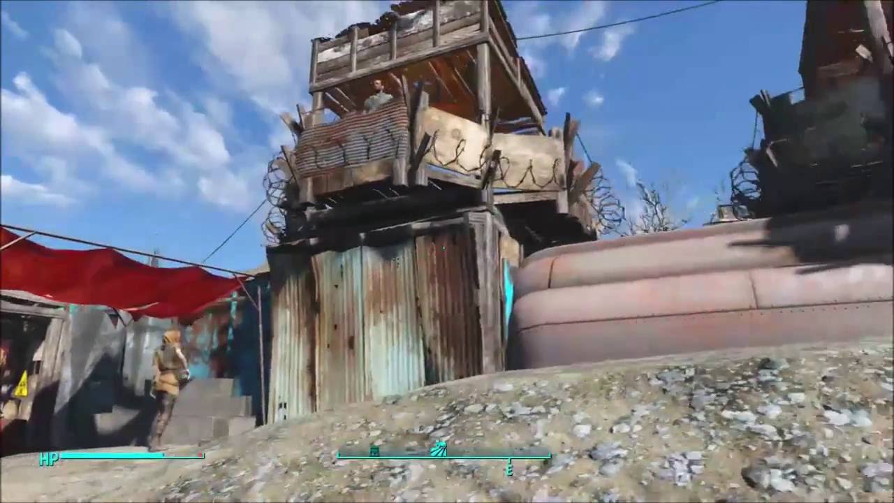 Fallout 4 - Oberland Outpost (Oberland Station Build) - YouTube