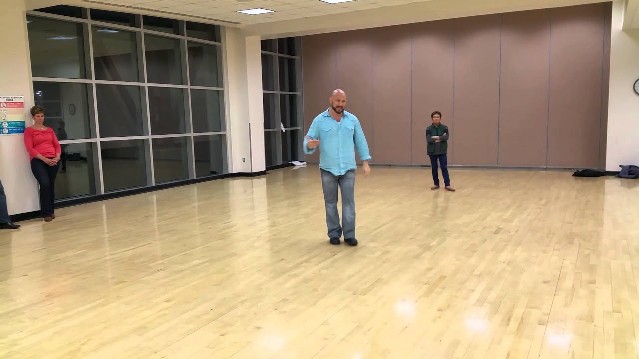 Beginner Dance Class #6 - Foxtrot Magic Walk & Left Turn - YouTube