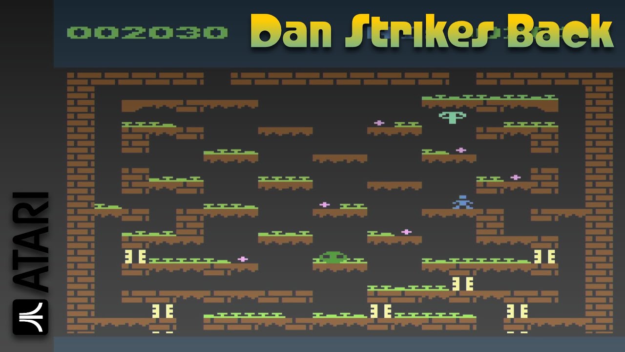 Dan Strikes Back 🕹 ATARI XL/XE Gameplay Longplay Playthrough Retro HD ...