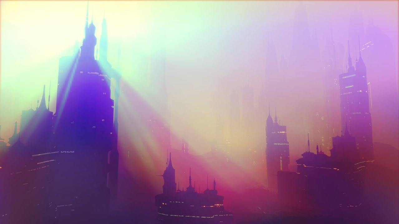 Cyber City Ambience | A SOUND & VISUAL journey through an awesome ...