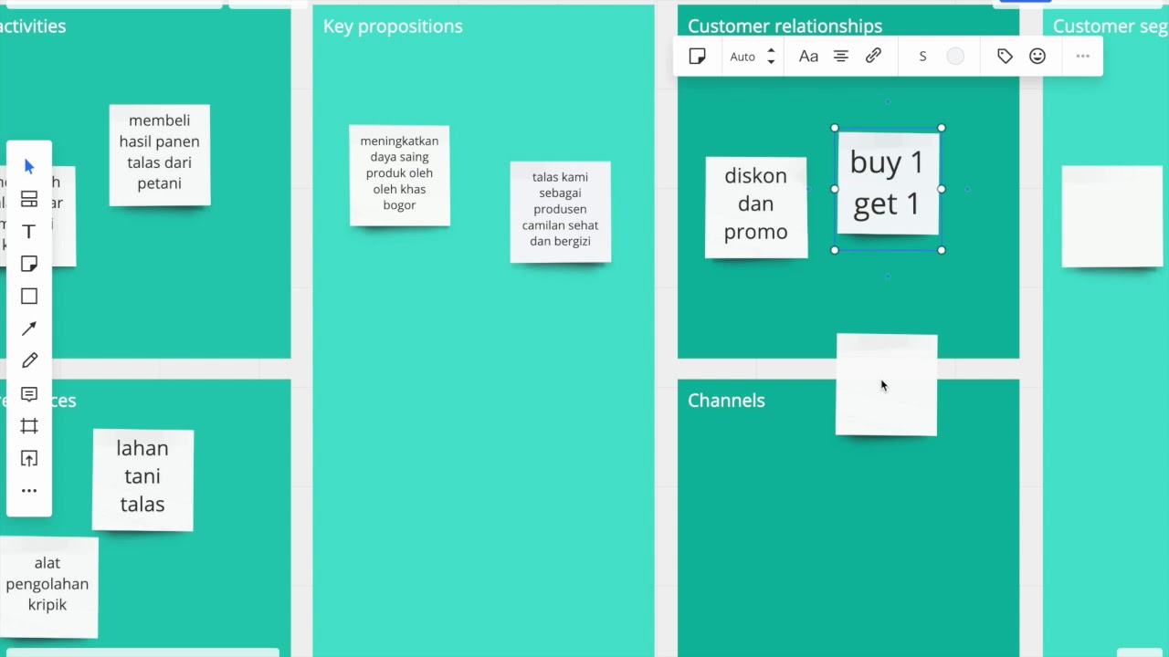 MIRO TUTORIAL: Business Analysis & Strategy -Business Model Canvas - YouTube