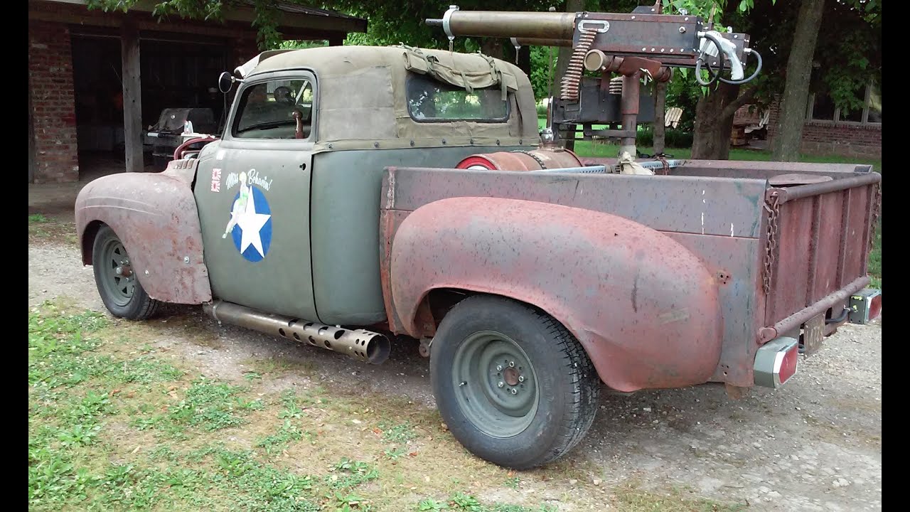 1953 chevy Rat Rod - YouTube
