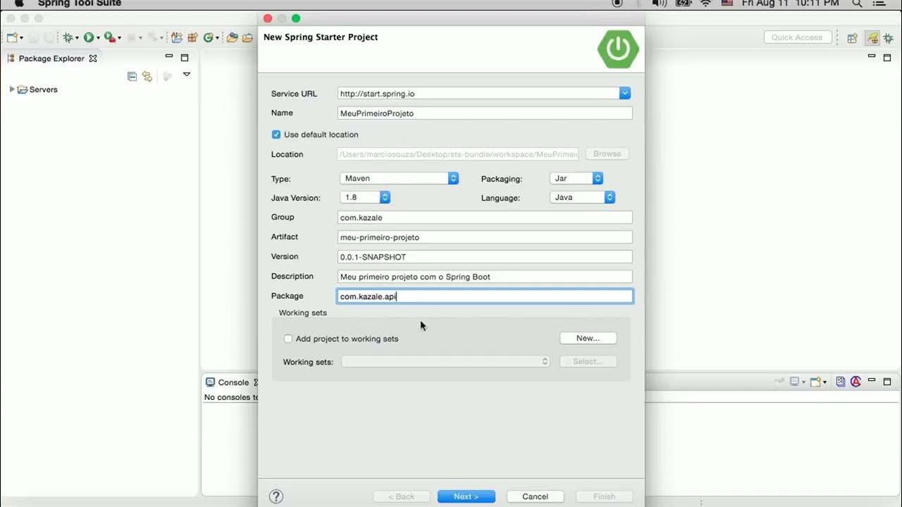 Spring Boot Criando Projeto Youtube