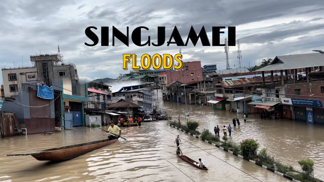 Singjamei Floods // Latest Update// Manipur Floods 2024 - YouTube