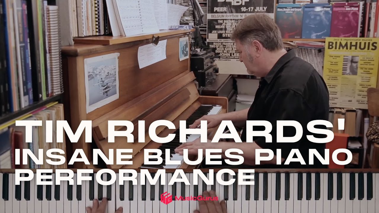 Inspirational Blues Piano Performance by Tim Richards - YouTube
