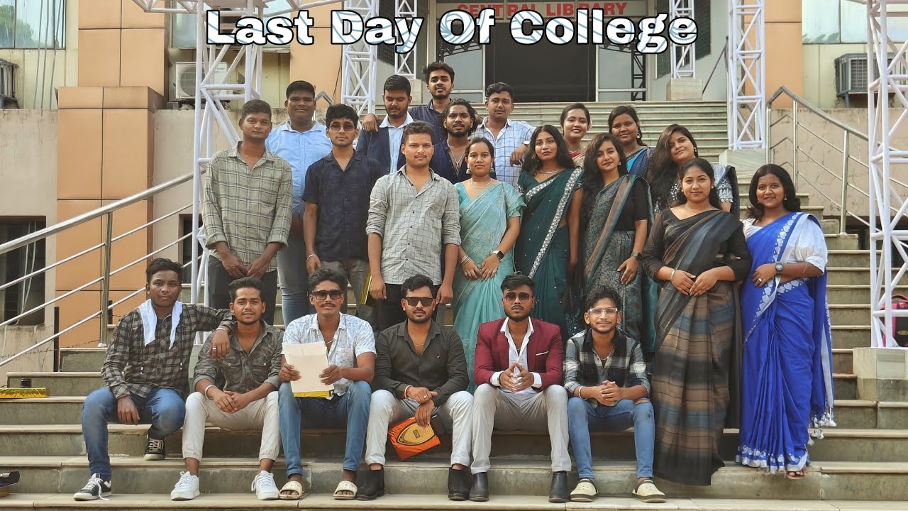 Last Day Of College | Signed Off | 2020-24 Batch - YouTube