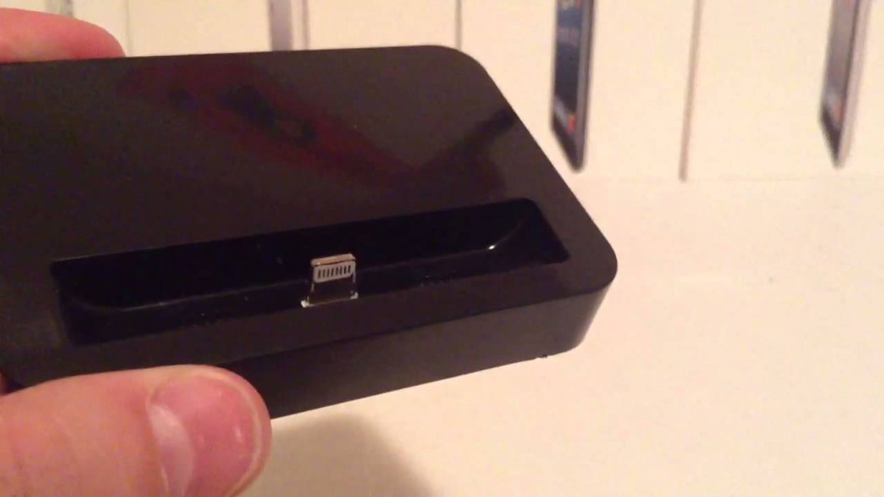 Review - iPhone 5 Dock - YouTube