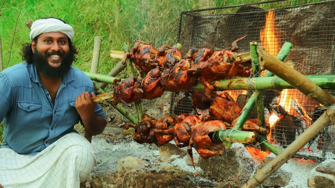 Shawaya Chicken | Barbeque Chicken Recipe | How To Make BBQ Grilled ...