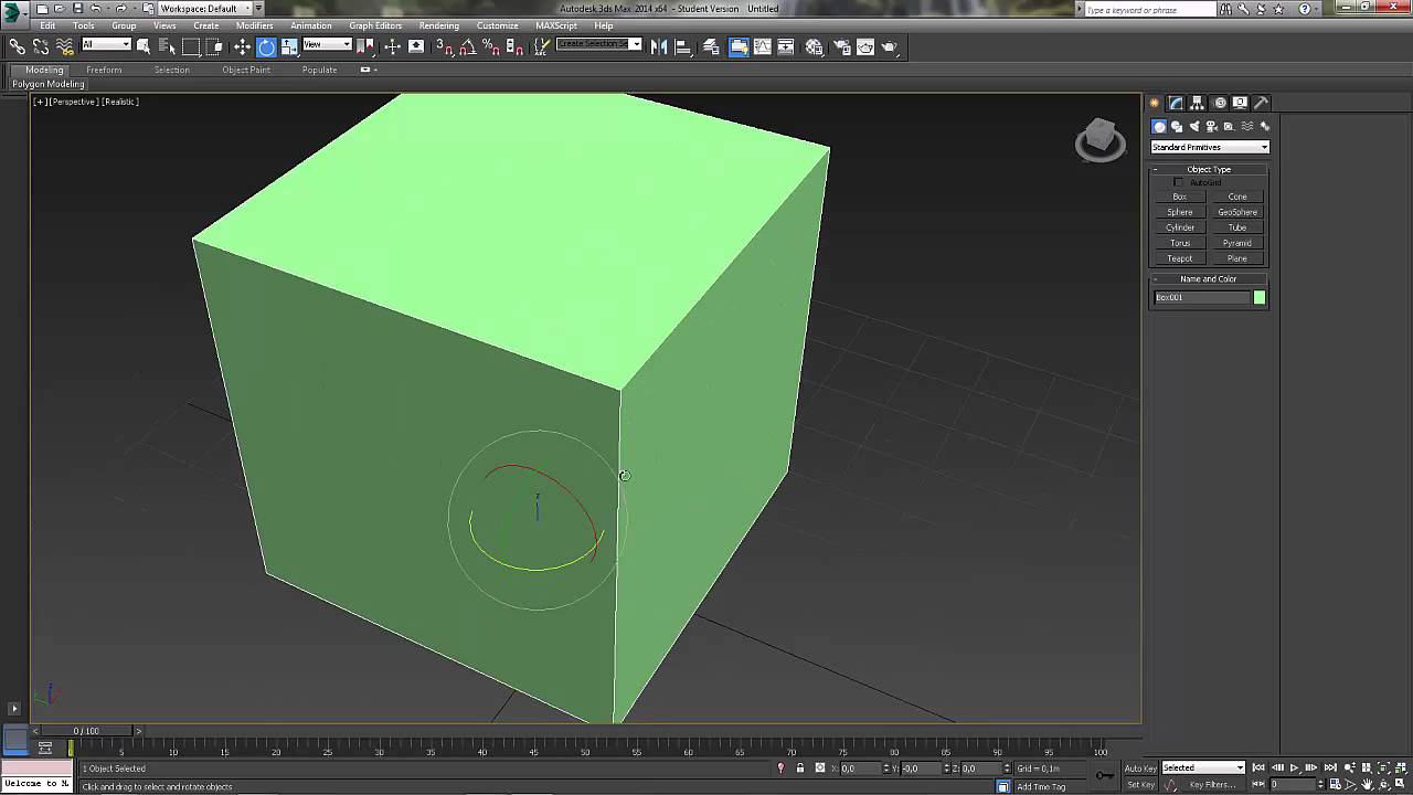3DsMax Tutorial 3D Objekte Transformieren - YouTube