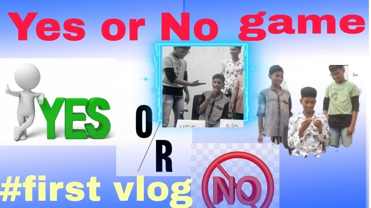 Yes or No game full fun😂#firstvlog#lallagudaboys#lallaguda#funny# ...