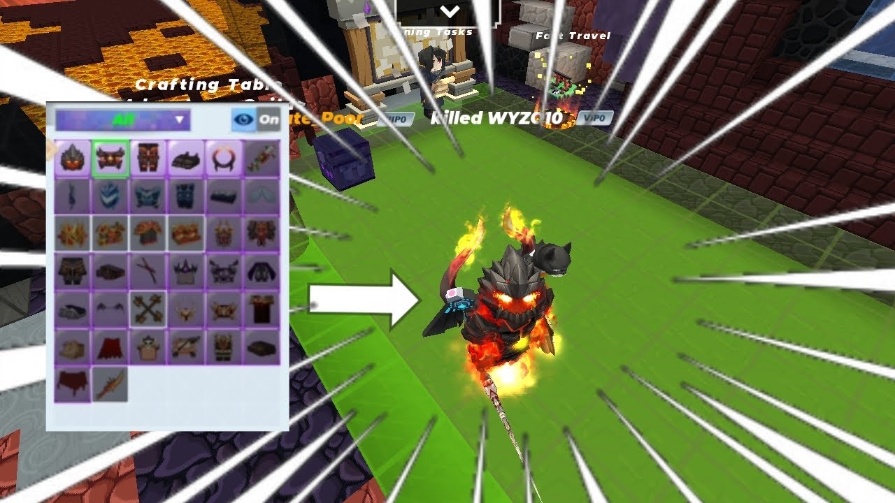 Getting full set of Lava Core (Blockman GO) - YouTube