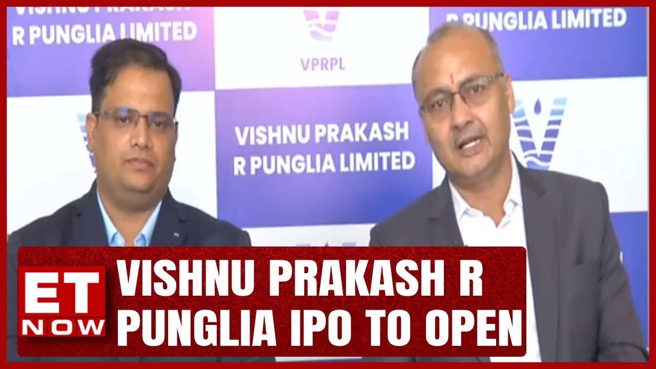 Vishnu Prakash R Punglia IPO Begins From Aug 24 | Price Band At Rs 94 ...