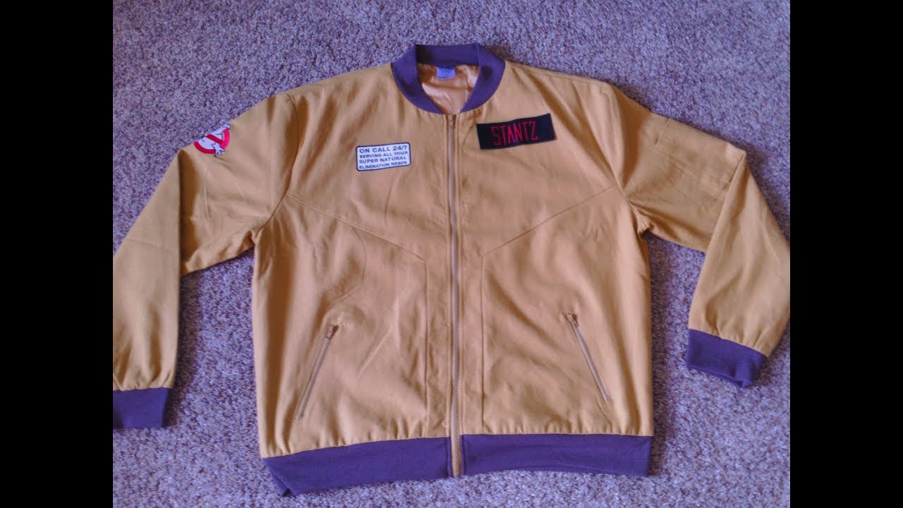 My review of the Spirit Halloween Ghostbusters jacket - YouTube