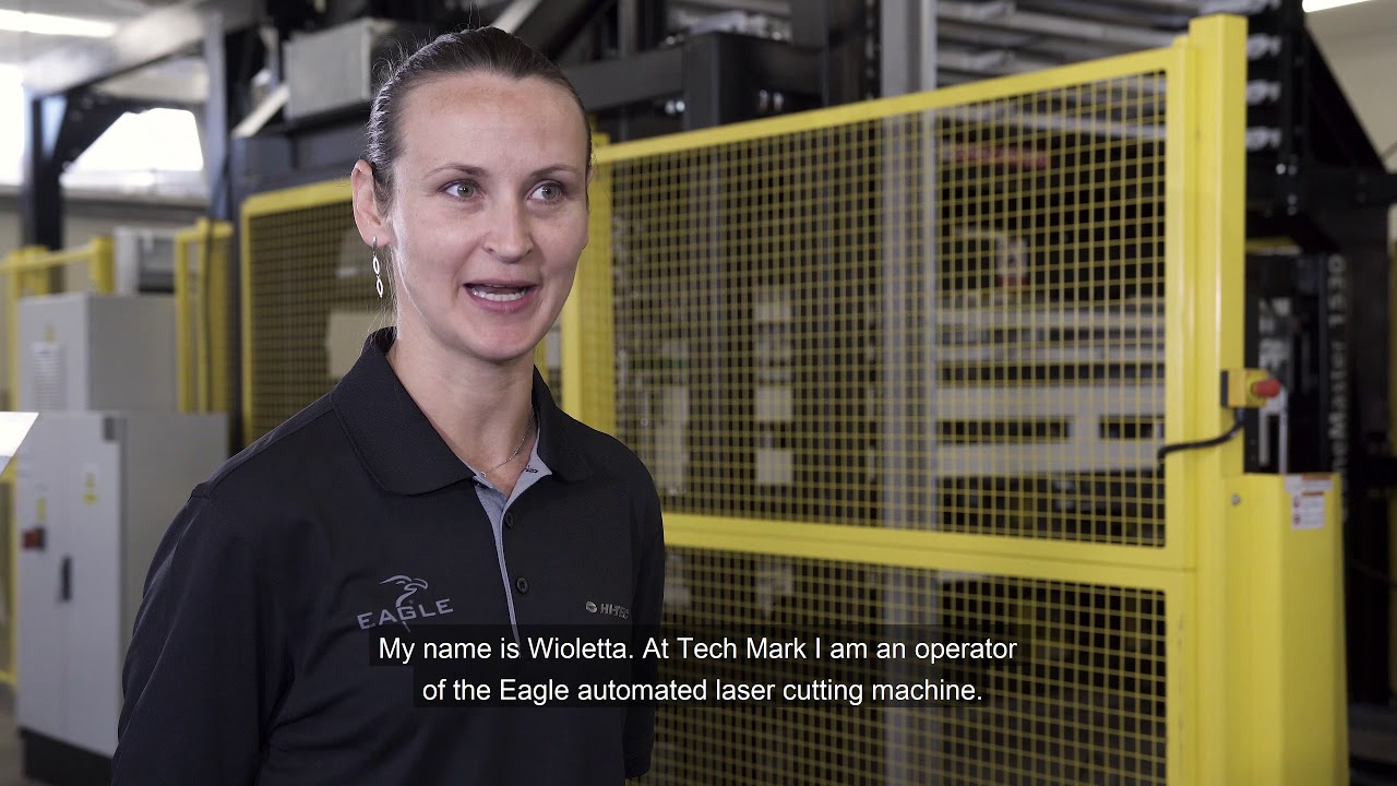 Techmark- wycinanie laserowe - YouTube