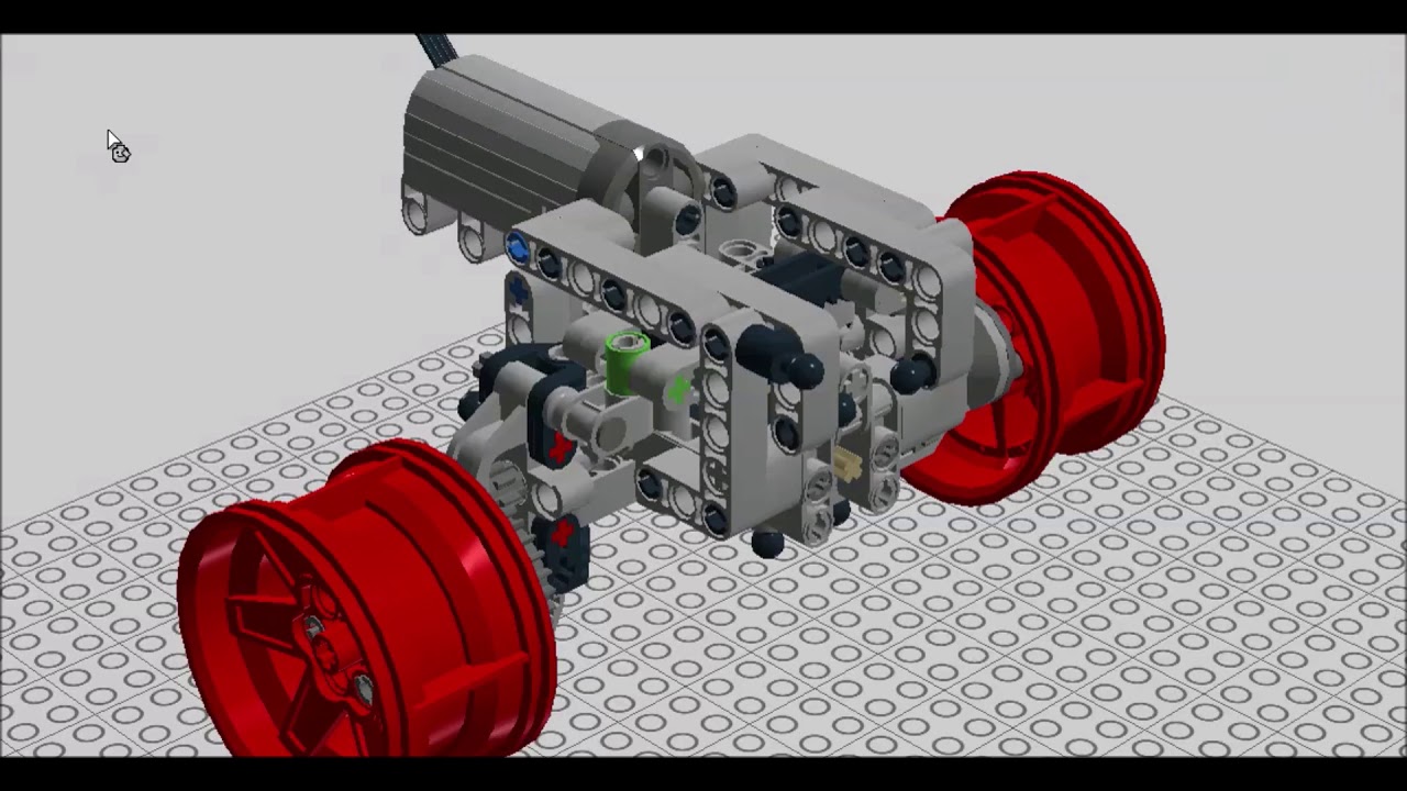 LEGO Technic Rock Crawler Chassis Building Instructions - YouTube
