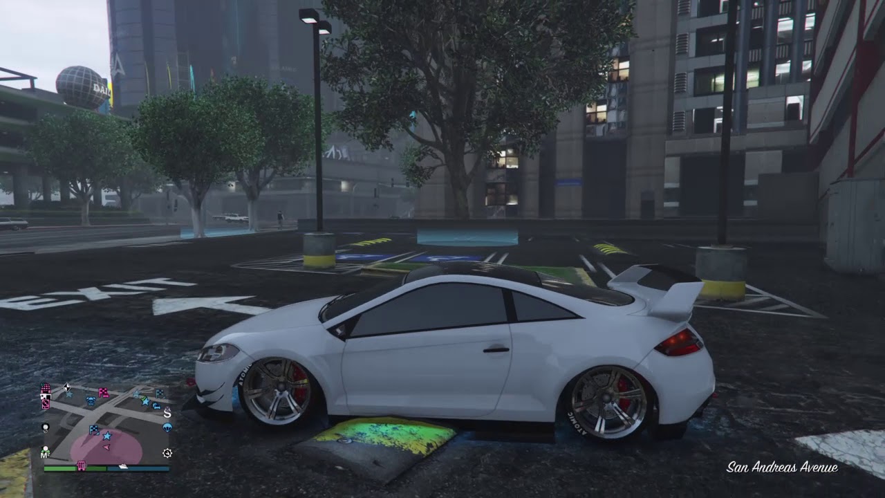 Mitsubishi Eclipse Branco - YouTube