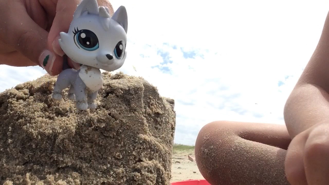 Beach Vlog: My Sister's Intro! (Bad Sandcastle Destruction) - YouTube