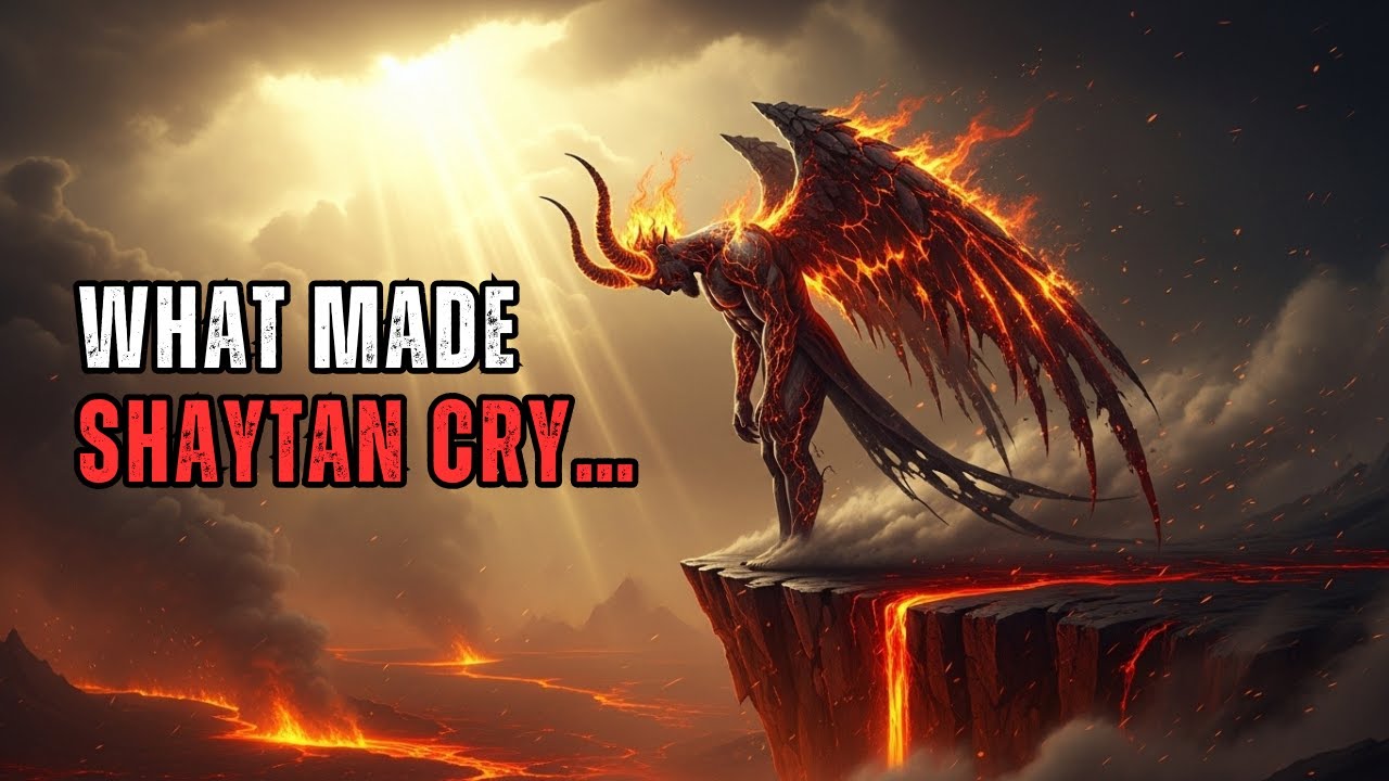 The Night Shaytan Cried – What Made the Devil Weep Before Allah? - YouTube