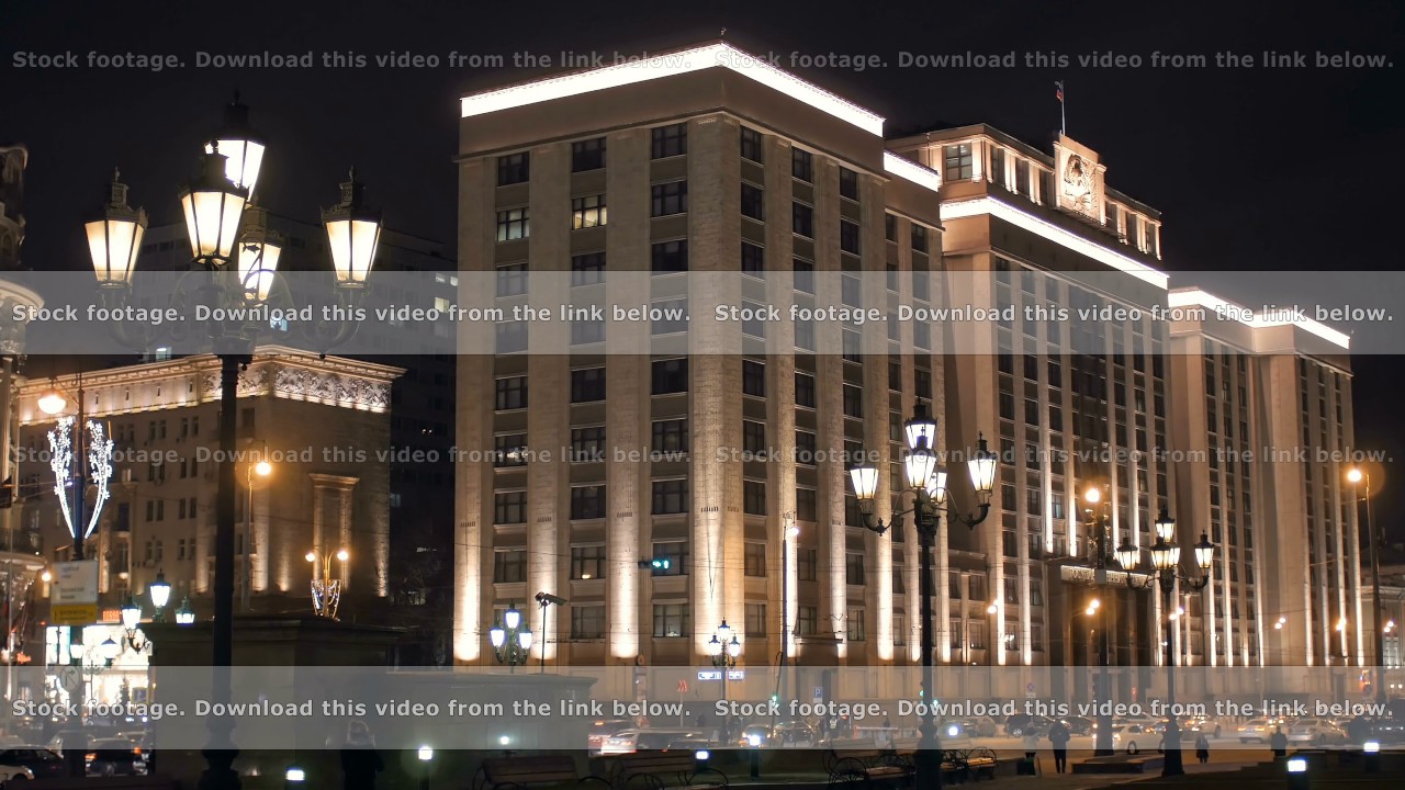 Building of The State Duma of Russian Federation, Moscow. Russia - YouTube