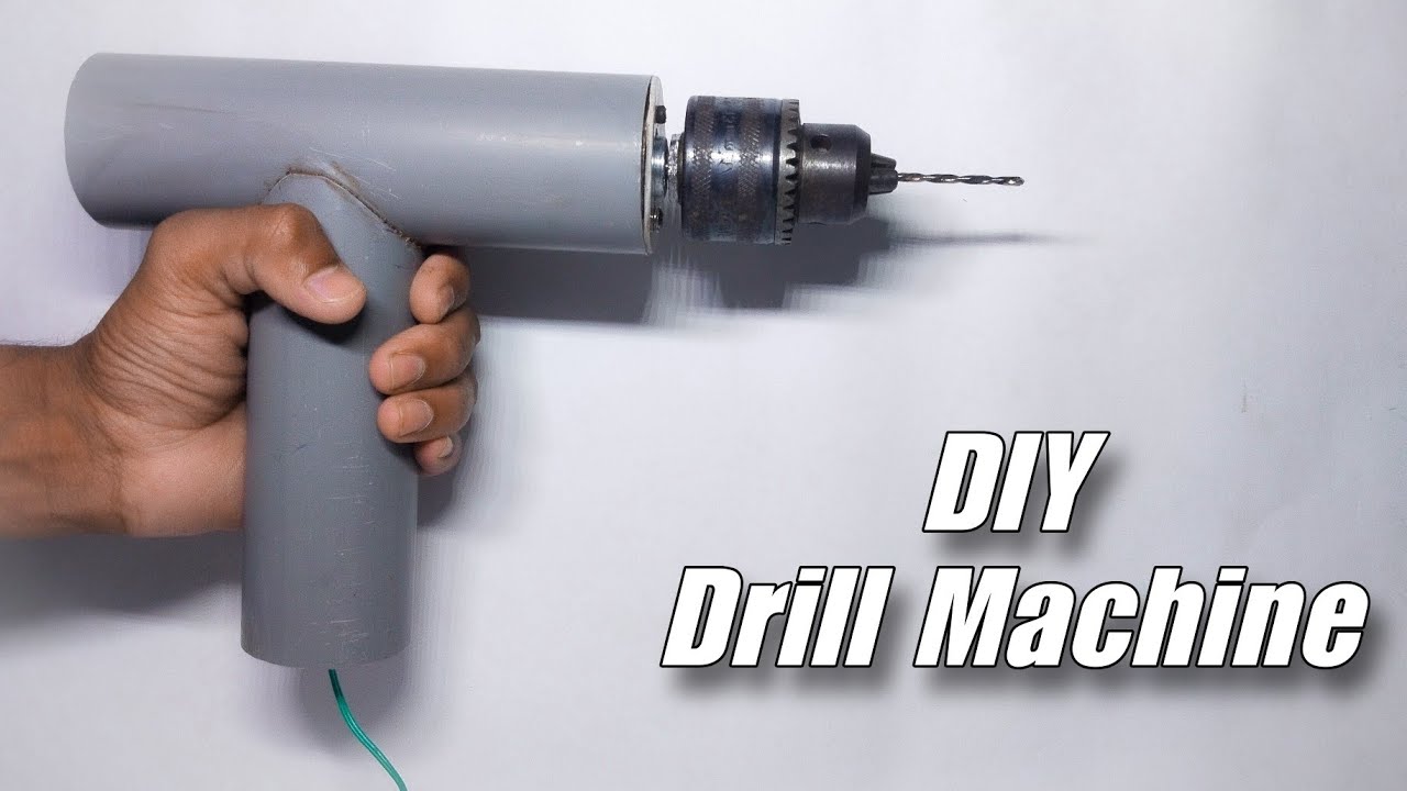 How to make a powerful drill machine at home| #drillmachine #drill #diy ...
