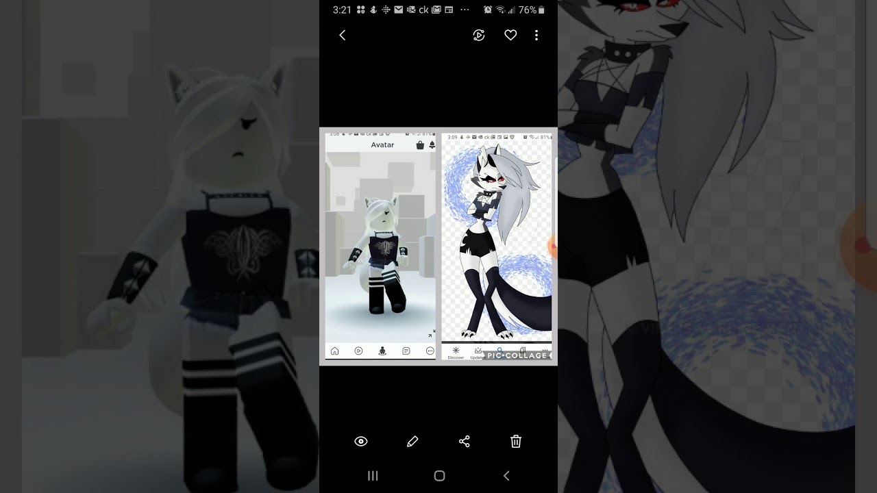 Hey guys I will Showing you my Avatar Roblox if Loona helluva boss ...