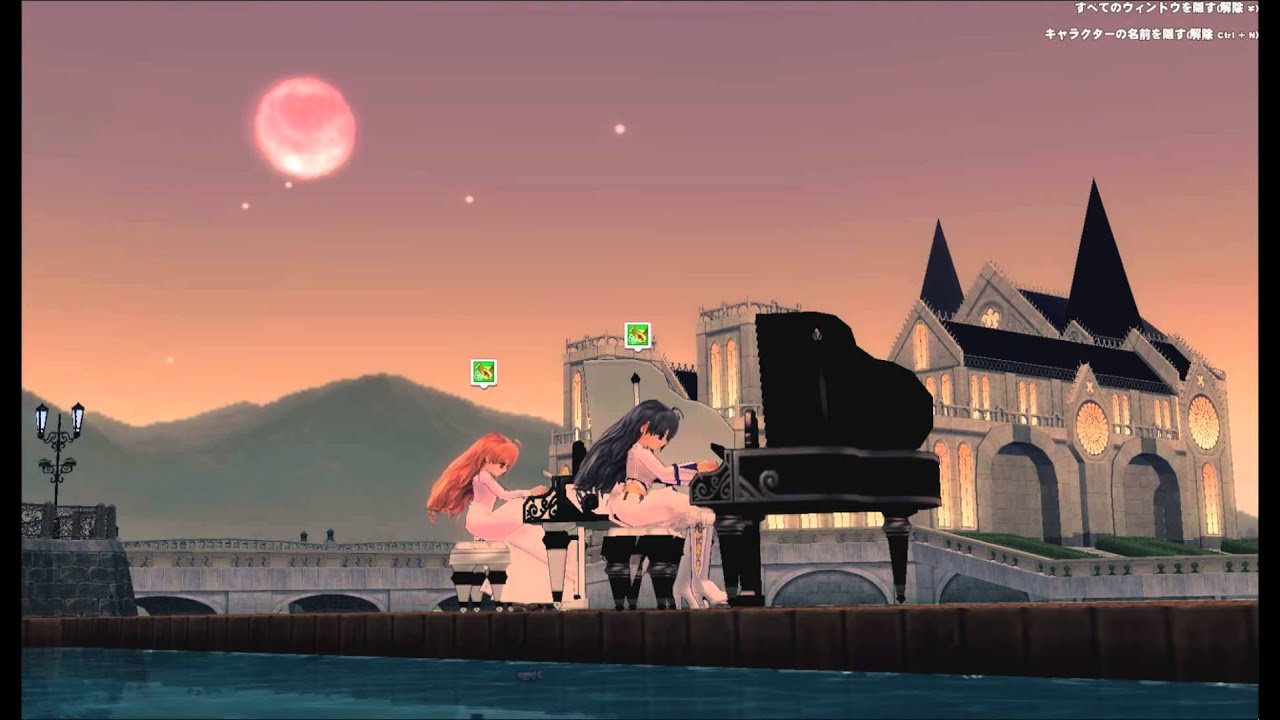 【mabinogi mml】HEAVENLY MOON【Piano】 - YouTube