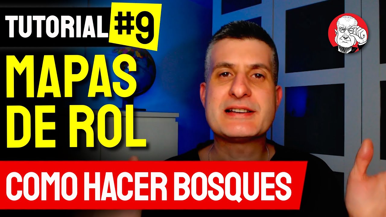 Como DIBUJAR BOSQUES para tus mapas de ROL | Tutorial: como hacer mapas ...