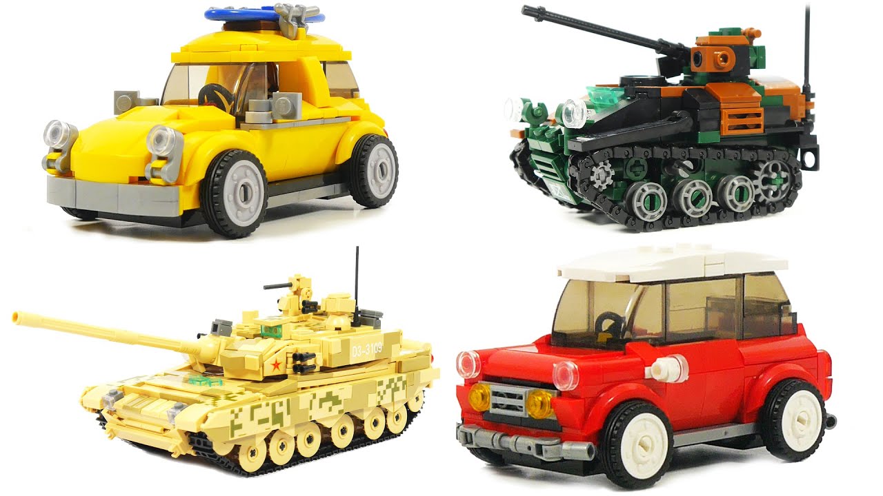 How to Build Sluban Models sets - YouTube