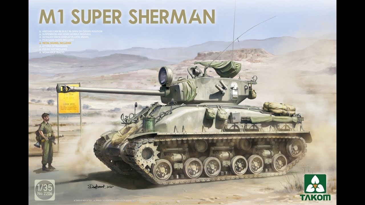 !/35 Takom M1Supe Sheman (Unboxing) - YouTube