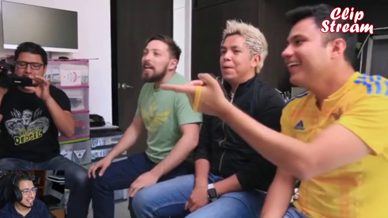 Fedelobo Reacciona a Sí Te Ríes Pierdes con el W2M Crew - YouTube