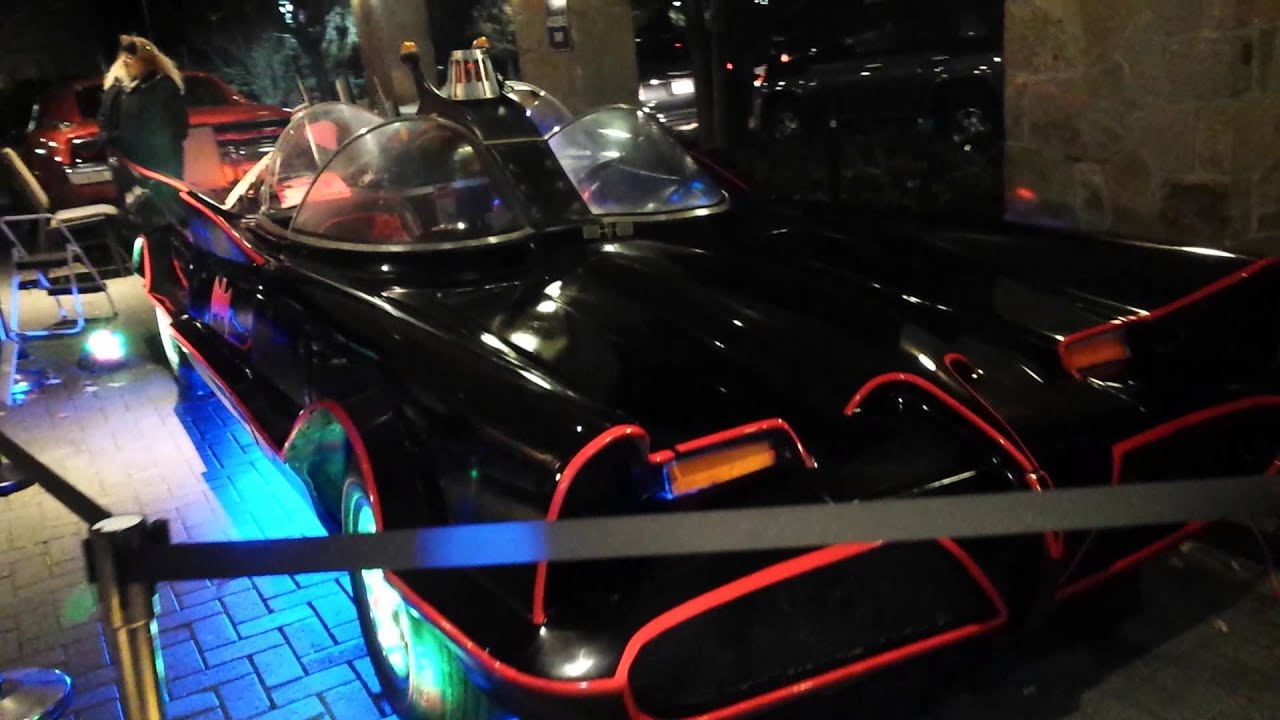 Adam West 1966 Batmobile - YouTube