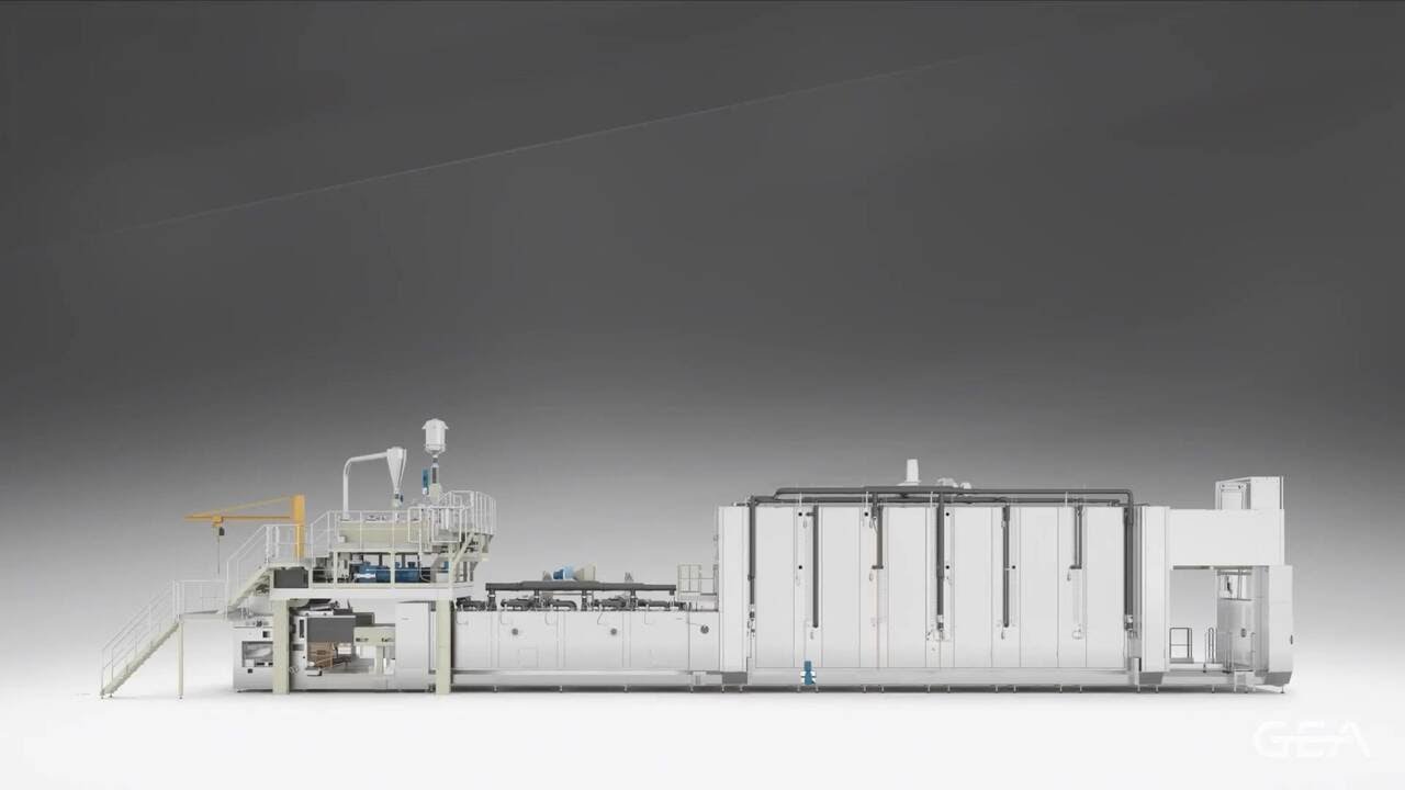 Multidrive - Long-cut dry pasta processing line - YouTube