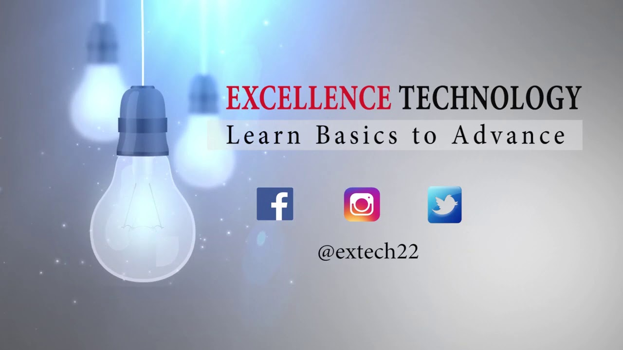 Excellence technology - YouTube
