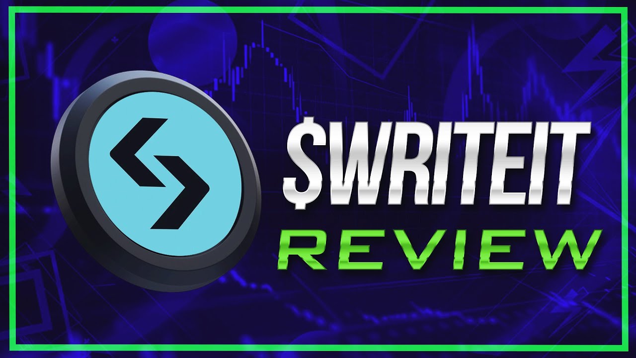 $WRITE IT TOKEN REVIEW | NEXT X10 | SOL NETWORK TO THE MOON - YouTube