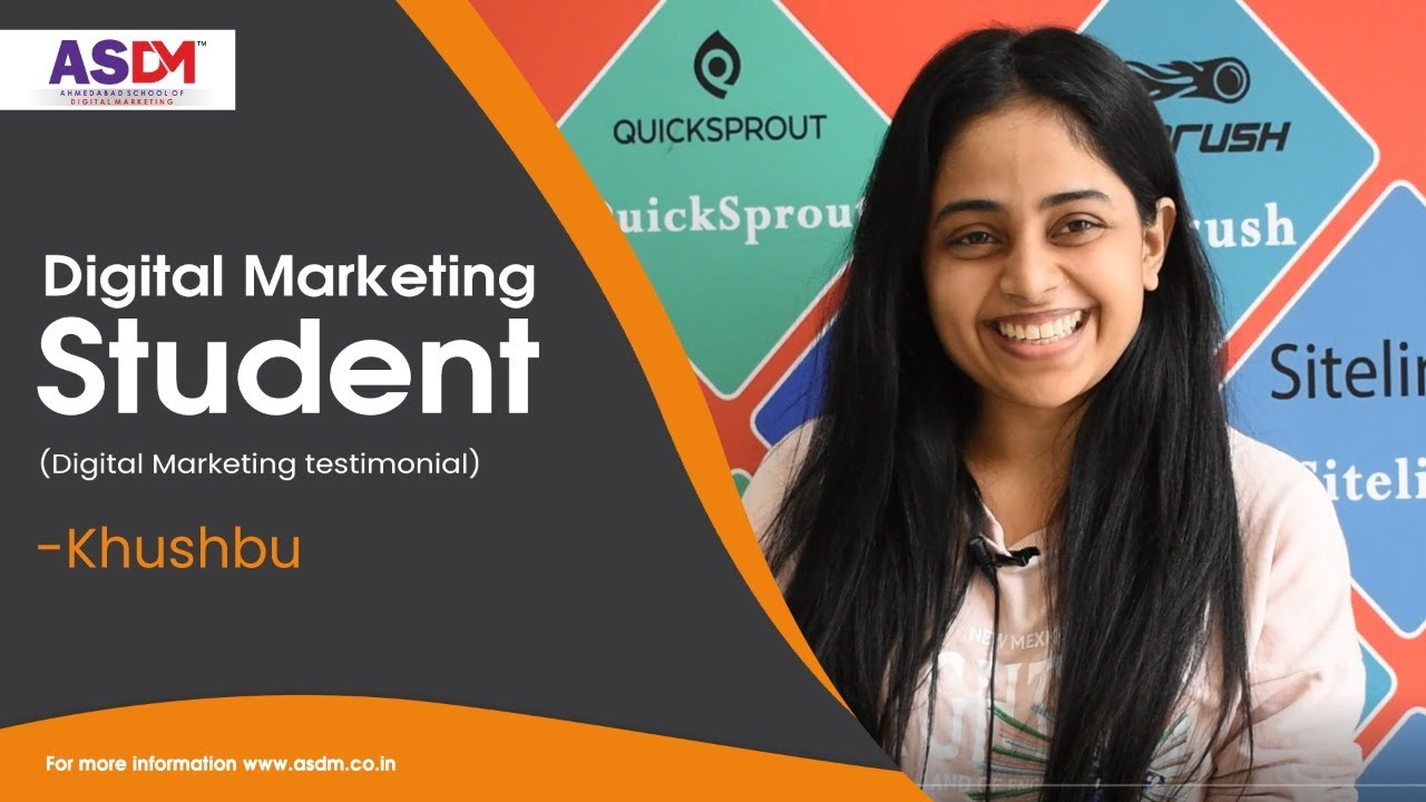 ASDM | India's leading Digital Marketing Institute | Testimonial ...