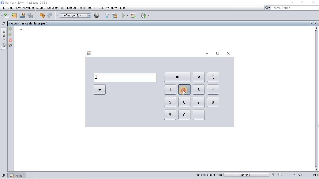 Java programming tutorial with Official Hord - Java Calculator [Addition and Equal to buttons ...