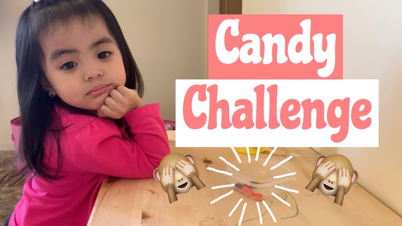 CANDY CHALLENGE | 2 year old toddler - YouTube