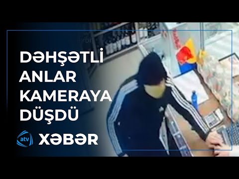 Bakıda mağazada dəhşət yaşandı: Əlində bıçaq...