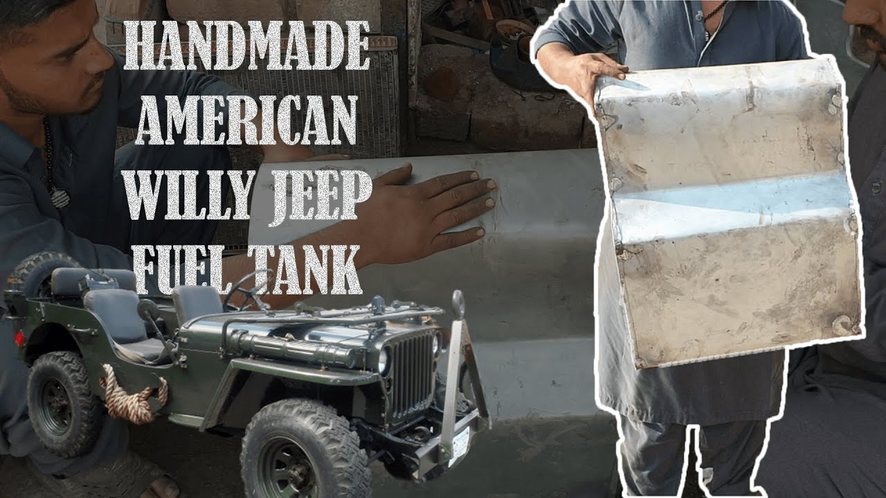 Amazing Manufacturing of American Willy Jeep Fuel Tank | Handmade Fuel ...