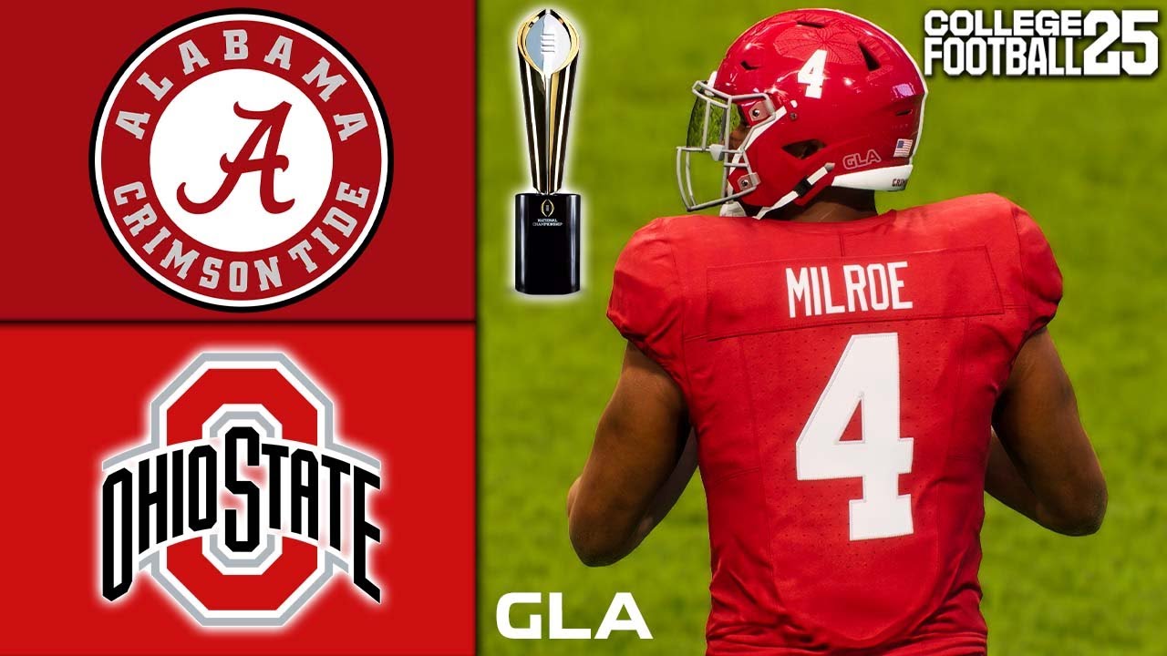 Alabama vs. Ohio State | CFP National Championship Simulation | EA ...
