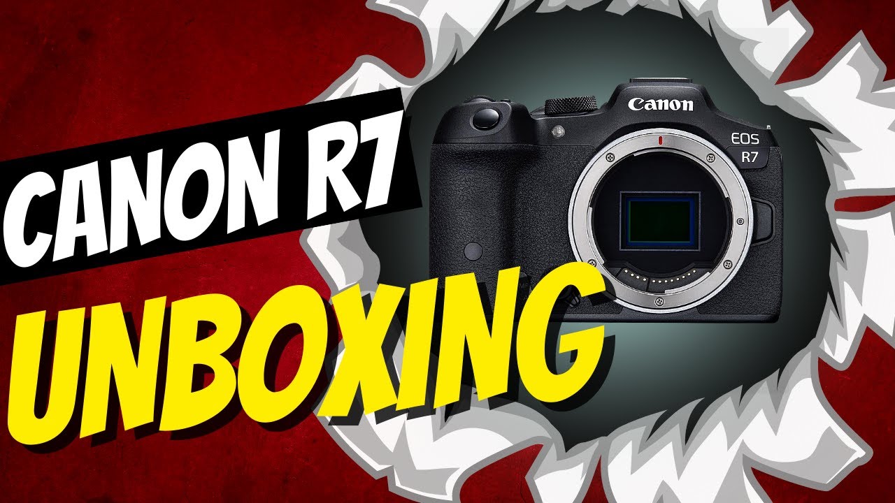Canon R7 UNBOXING e Primeiras Impressões em Português - Brasil - YouTube