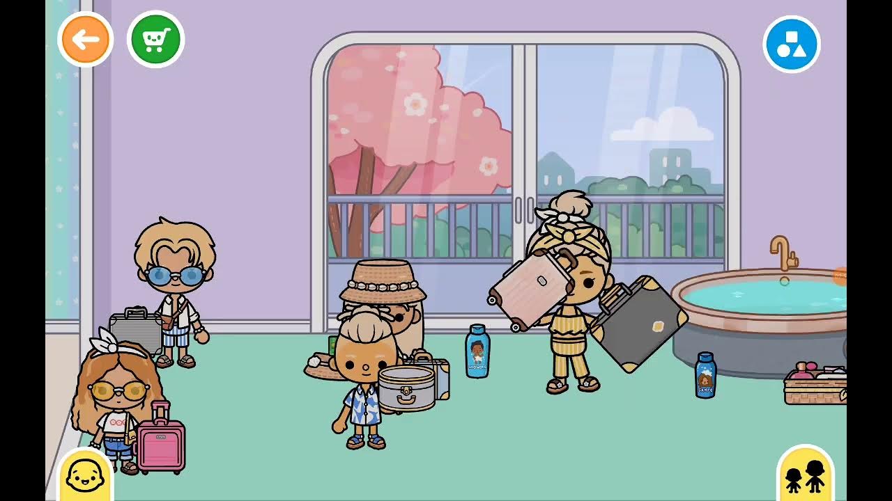 Partons en vacances pqrtie 1 🏵 - YouTube