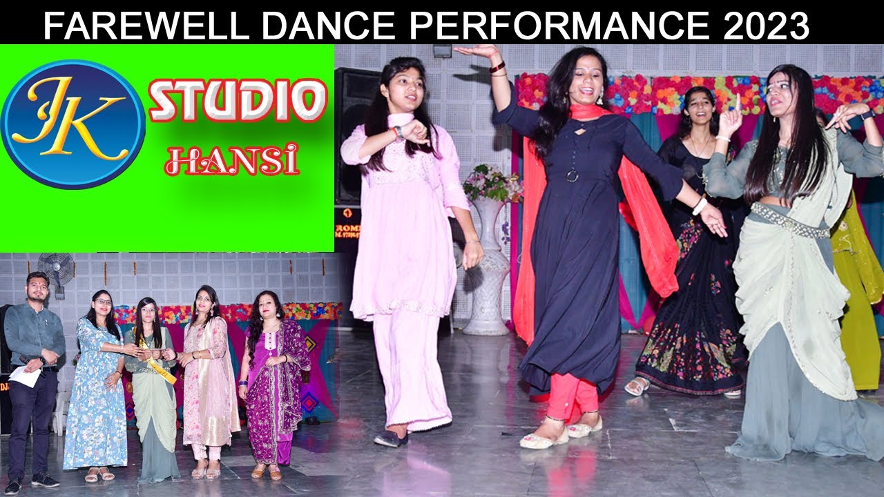 FAREWELL DANCE PERFORMANCE 2023|नेहरू कॉलेज हांसी DANCE PERFORMANCE ...