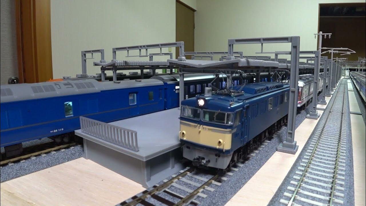 DCC SOUND やすらぎ機関車交換 EF60~DD51 - YouTube