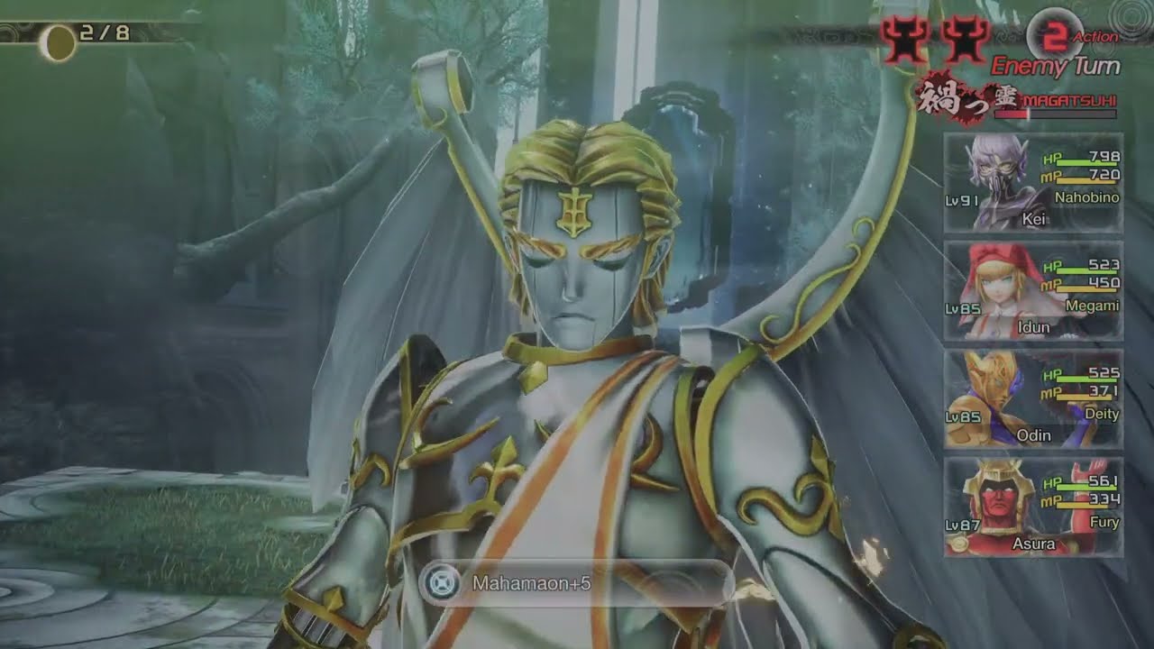 SMT V: Vengeance - Metatron Boss Fight - YouTube