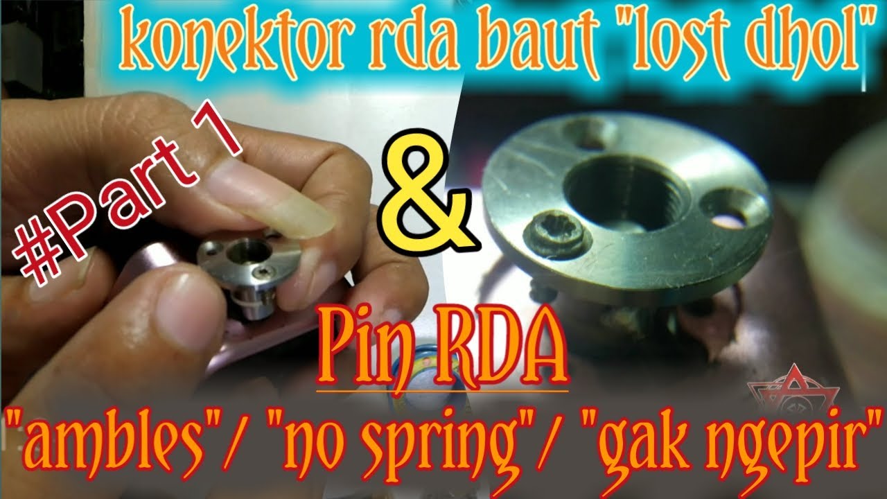 solusi pin rda ambles & baut konektor rda jebol # part 1 - YouTube